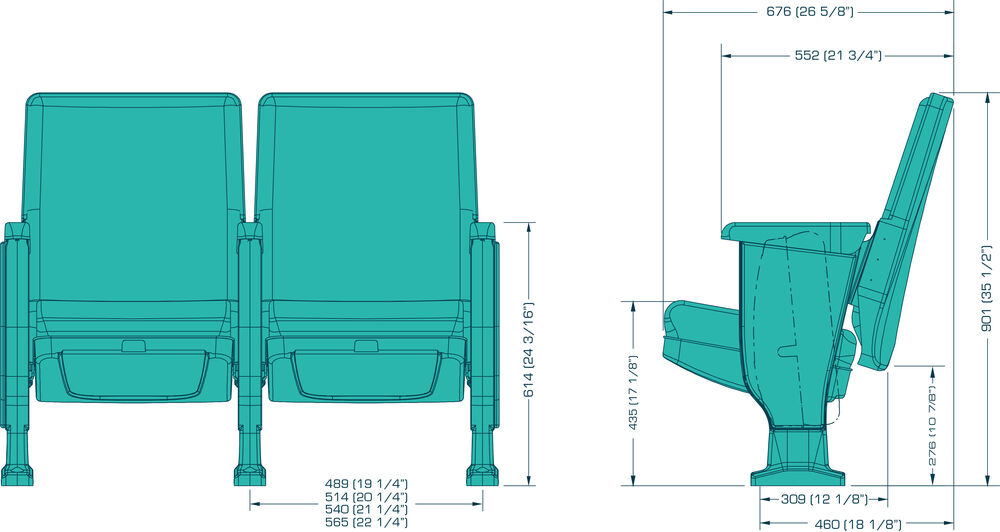 Butacas para cine | Mobiliario